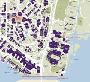 Directions and Parking to Conibear Shellhouse - Washington Rowing