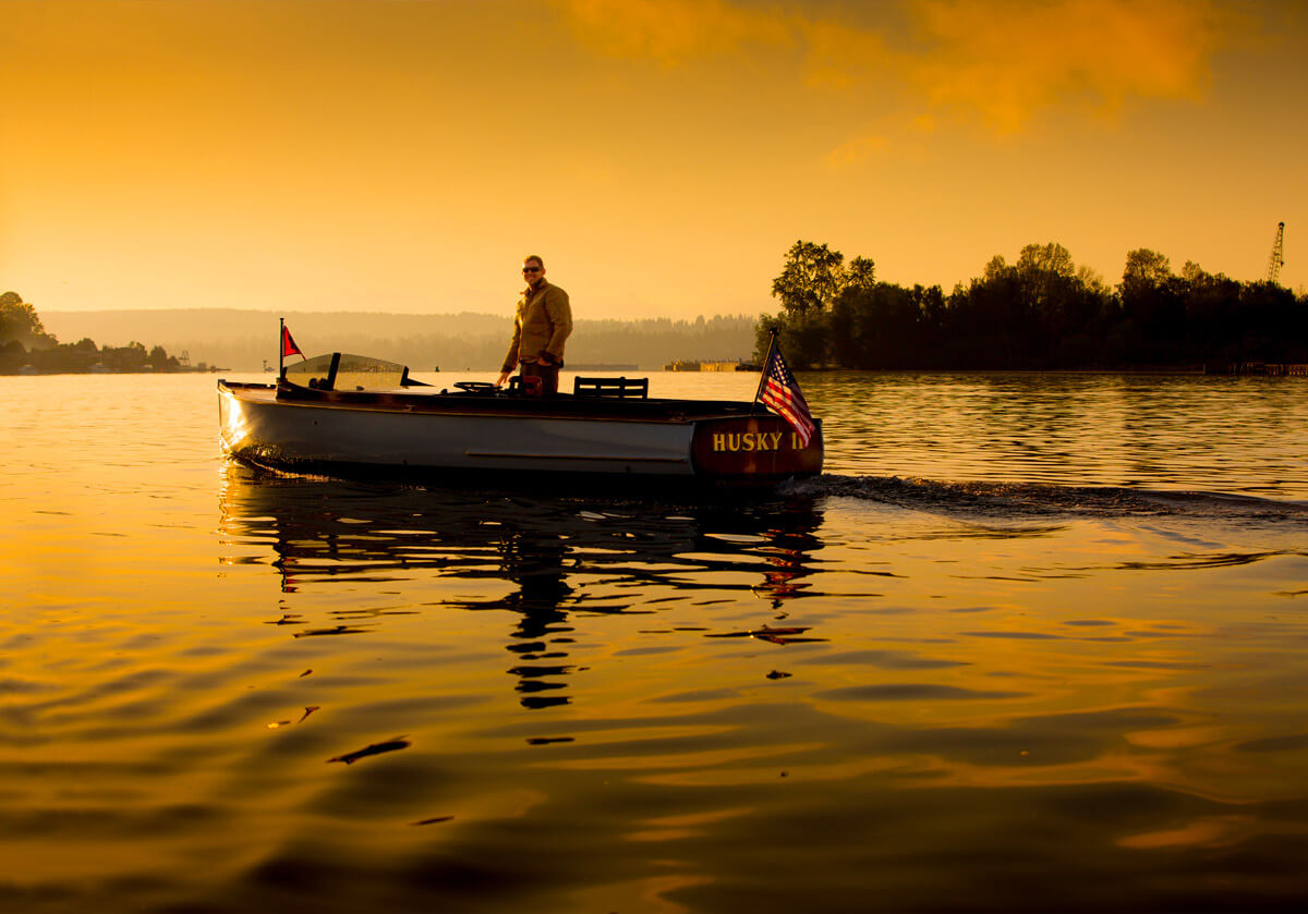 Conny and the Husky II Restoration - Washington Rowing